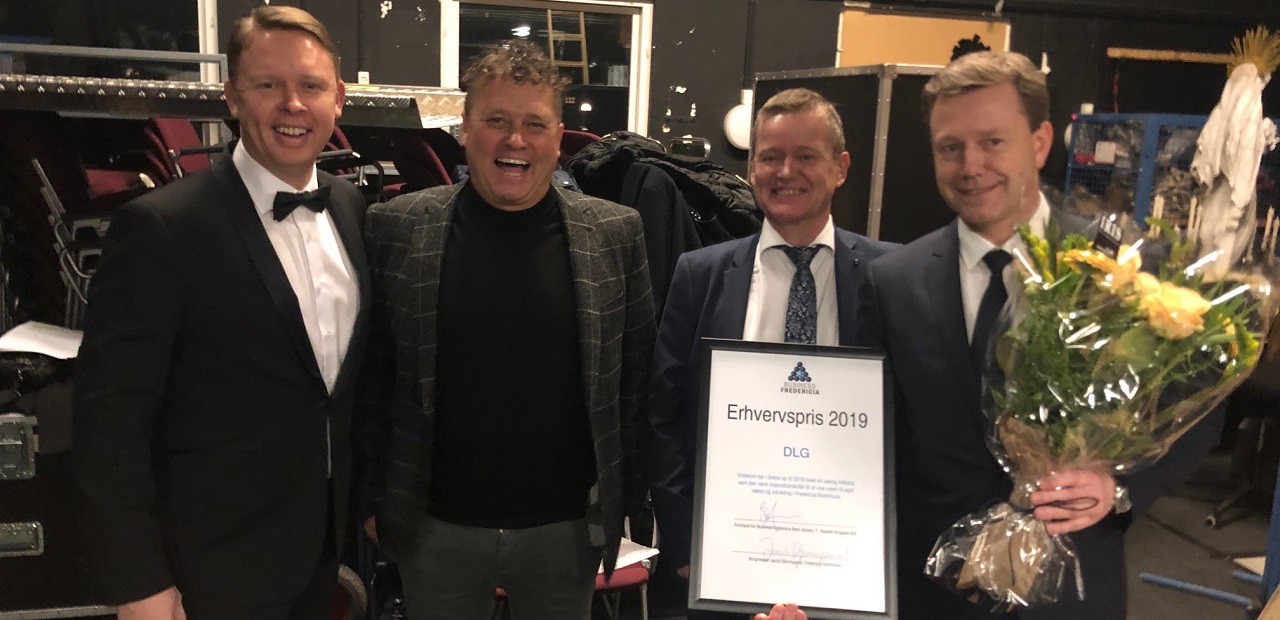 DLG modtager erhvervspris: Anerkendes for flytning til Trekantområdet ...